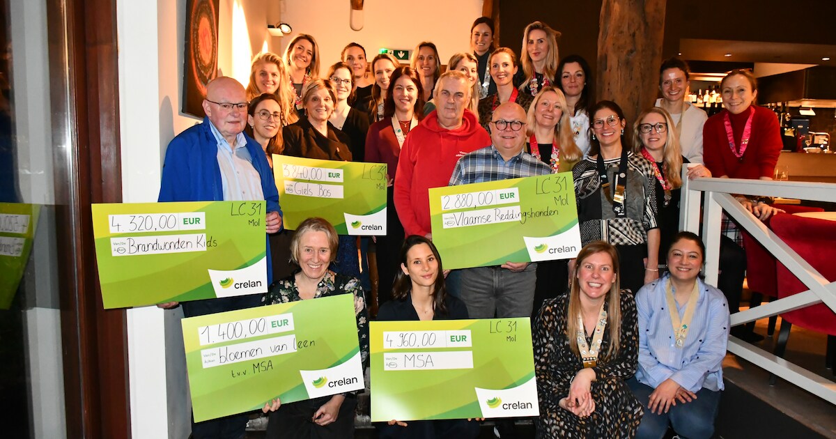 Succesvol werkjaar voor Ladies’ Circle Mol: ruim 16.000 euro voor MSA ...
