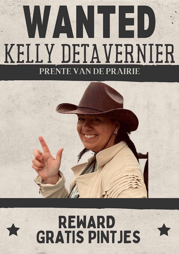 SINKSEN 23. ‘Prente van de prairie’ Kelly stunt: donderdag gratis vat ...