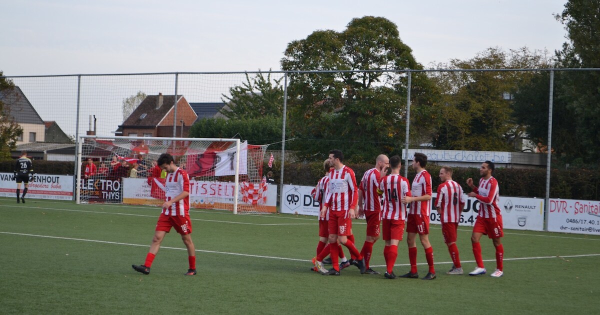 Tisselt laat leiding liggen tegen ‘s Gravenwezel-Schilde (0-4), maar ...