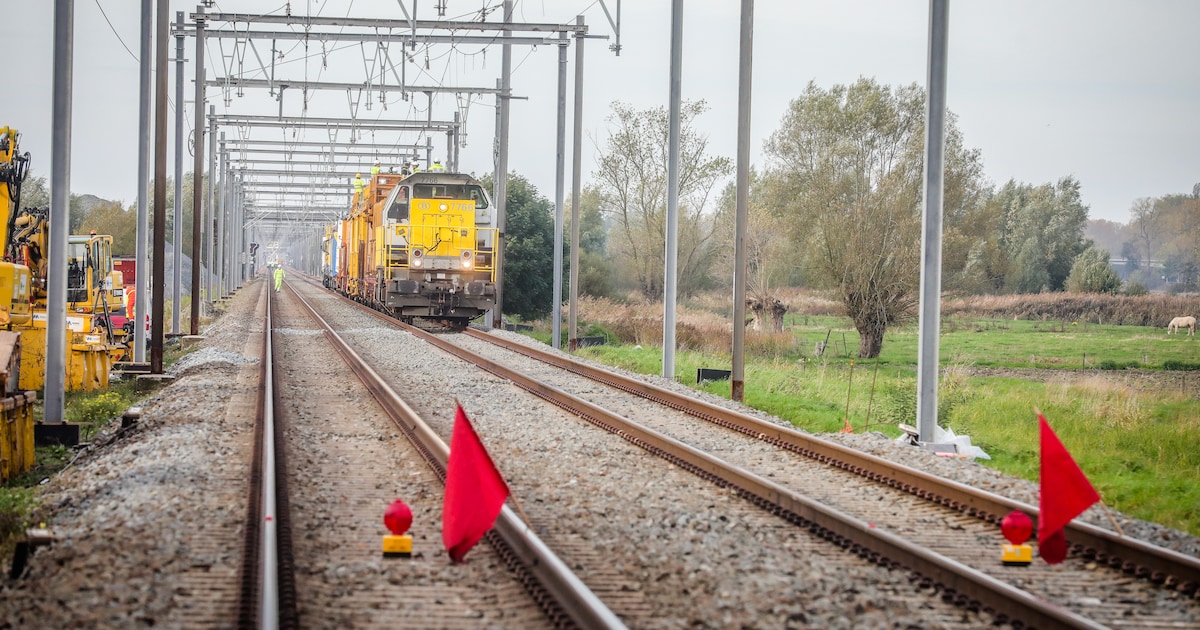 Medekersveld 11 maand afgesloten voor werken aan spoorweg | Tienen | HLN.be
