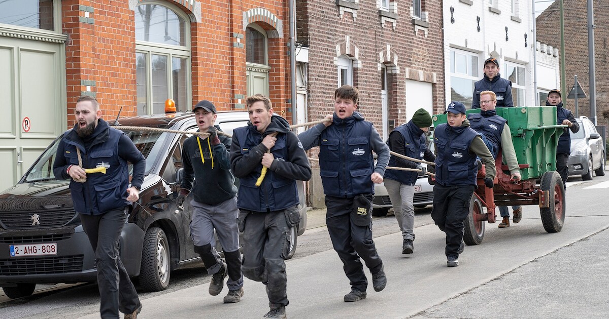 Pauwel trok met zijn bende voor het eerst door Galmaardse straten naar ...