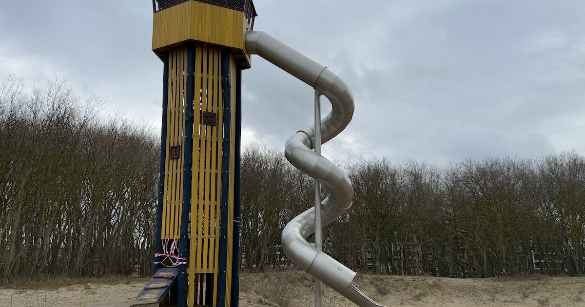 Glijbaan op speelplein in Knokke-Heist weer toegankelijk nadat ...