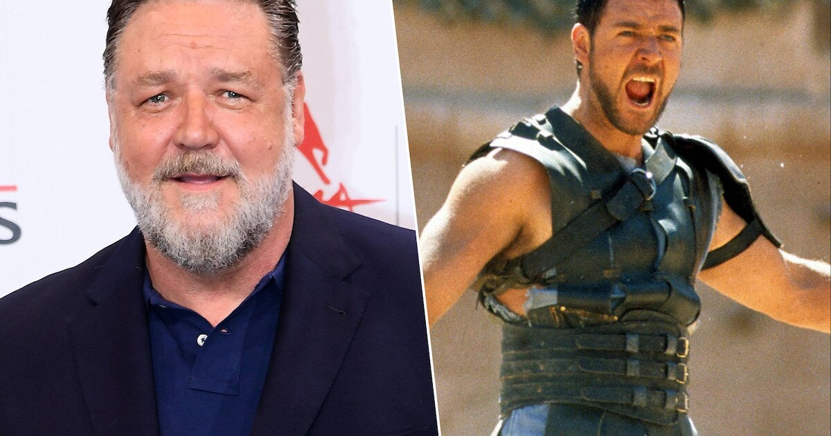 Russell Crowe staat niet achter het vervolg op ‘Gladiator’: “Geen ...