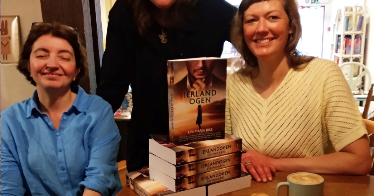 Torhoutse auteur Eva-Maria Biss schenkt doos vol eigen romans aan ...