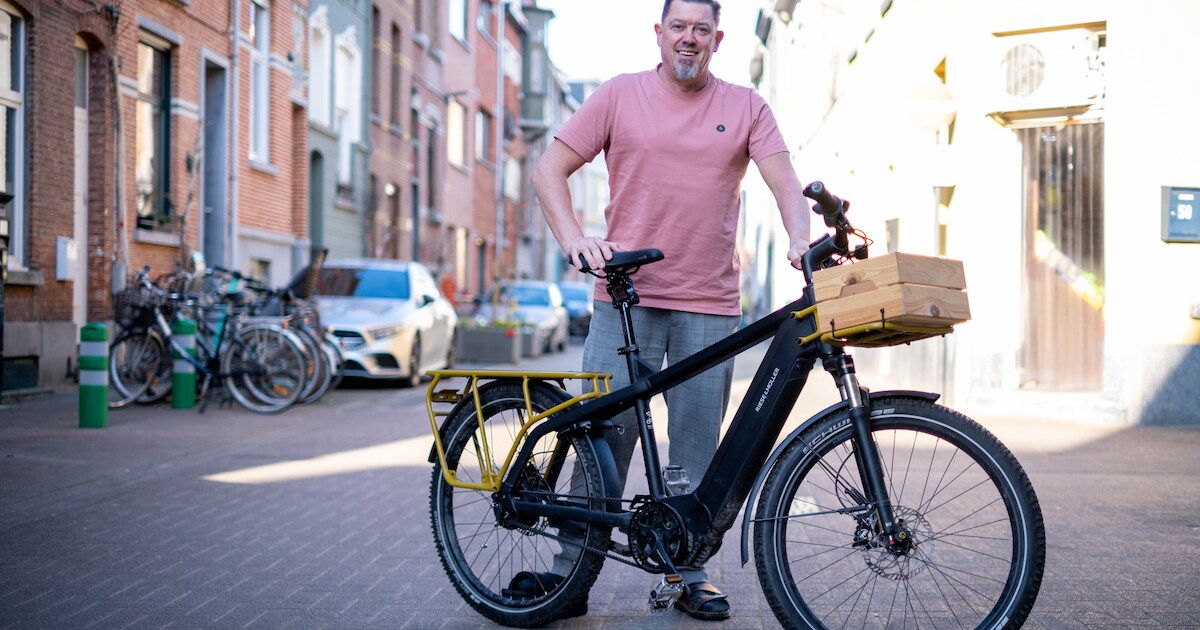 Philippe fietst na bijna-amputatie en drankverslaving sponsortocht van ...