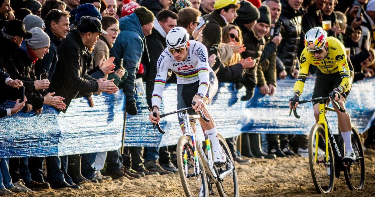 Zowel Mathieu van der Poel als Wout van Aert zakken af naar Mol ...