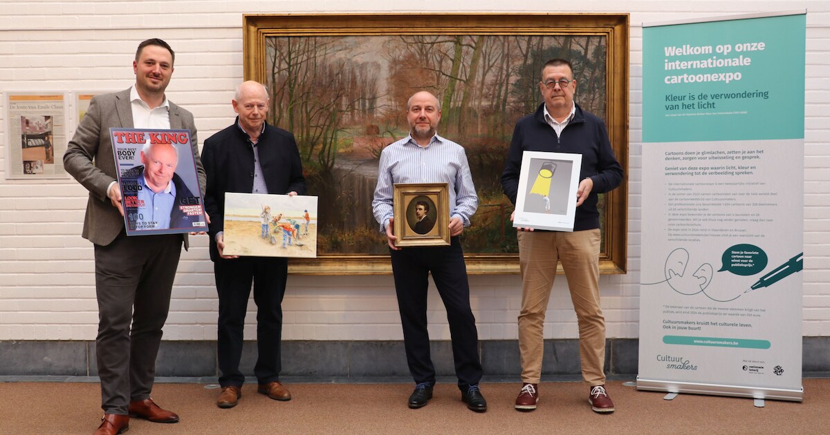 Van cartoons tot dodenmaskers: mudel in de ban van Emile Claus | Regio ...