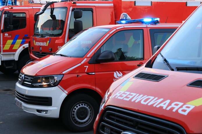 Schouwbrand bij restaurant Keysershof | Sint-Niklaas | hln.be