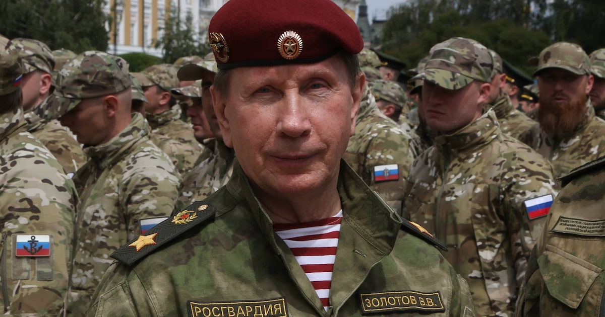PORTRET. Wie is Viktor Zolotov, de baas van Poetins zwaarbewapend ...
