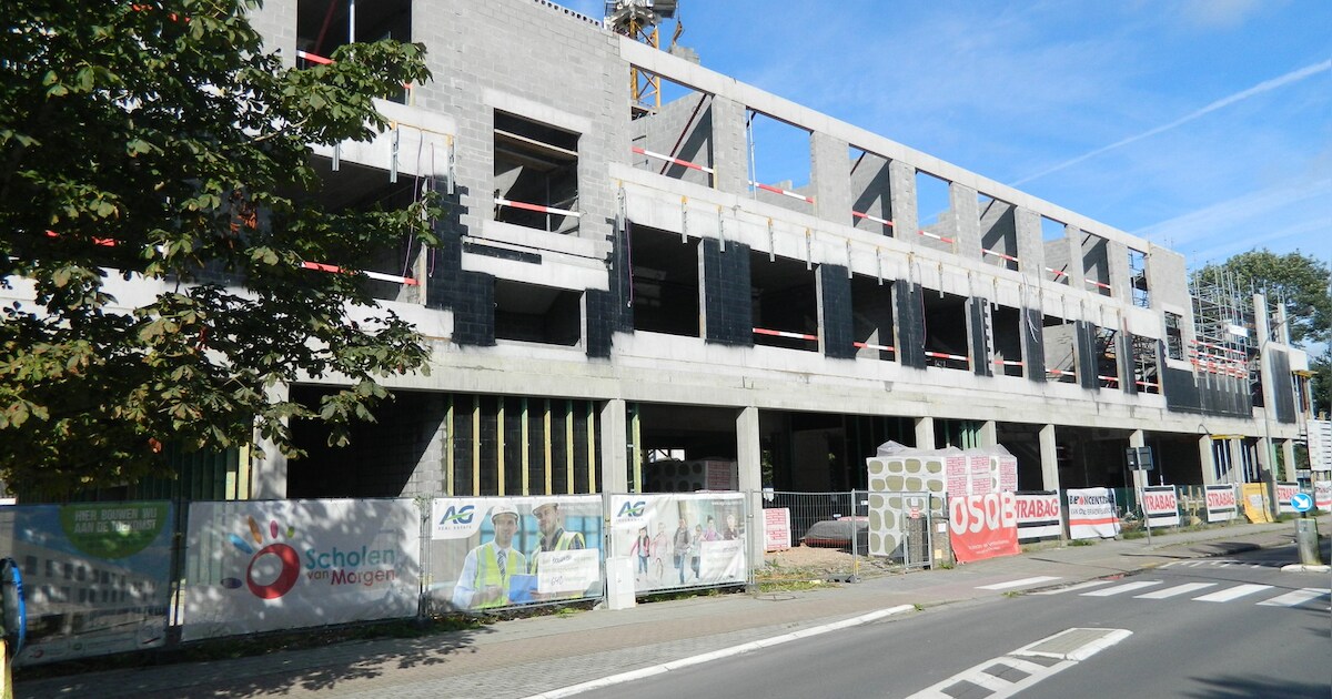 Nieuwbouw De Wegel klaar in lente van volgend jaar | Eeklo | hln.be