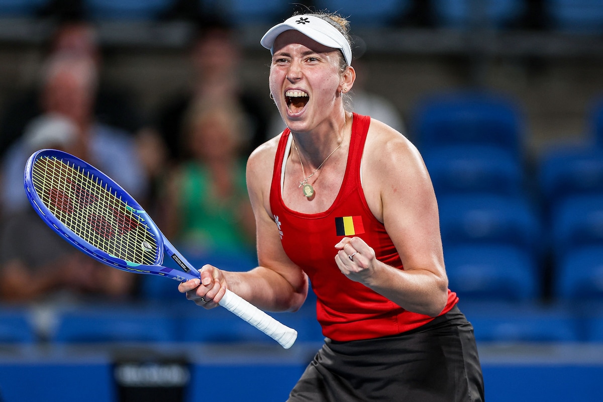 België boven down under: Elise Mertens stuwt ons land in zog van Bergs ...