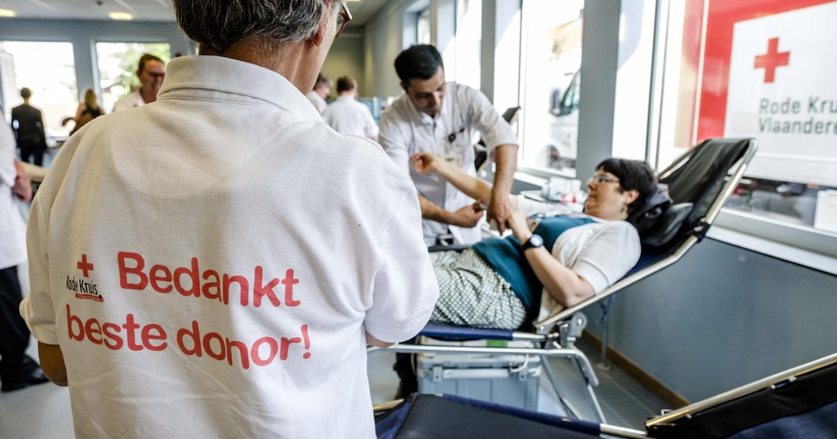Rode Kruis houdt bloedinzameling in Gistel op 15 juni | Regio | HLN.be