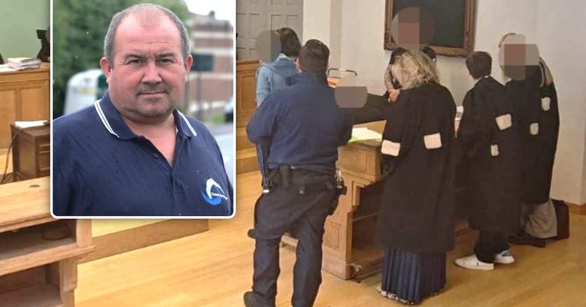 Inbrekers staan terecht nadat Kristof (54) hen klemrijdt en portier van ...