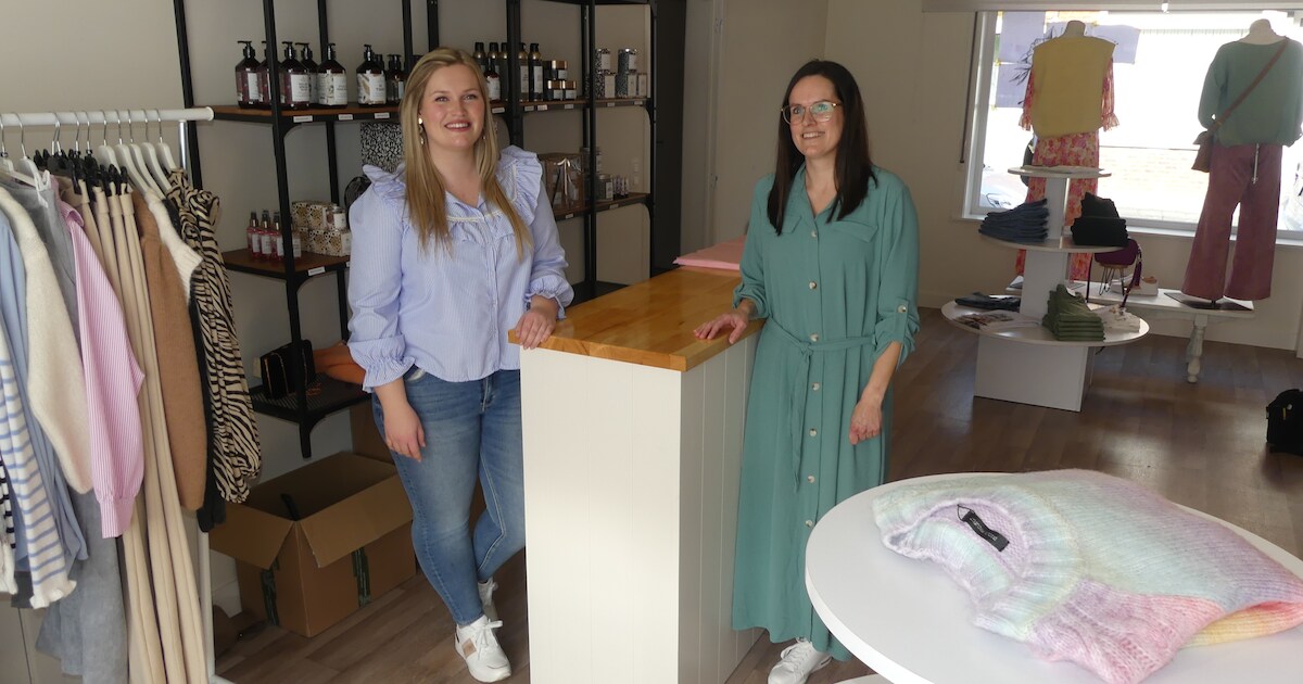 Julie en Lieselot openen eerste kledingzaak van Vinkt | Deinze | hln.be