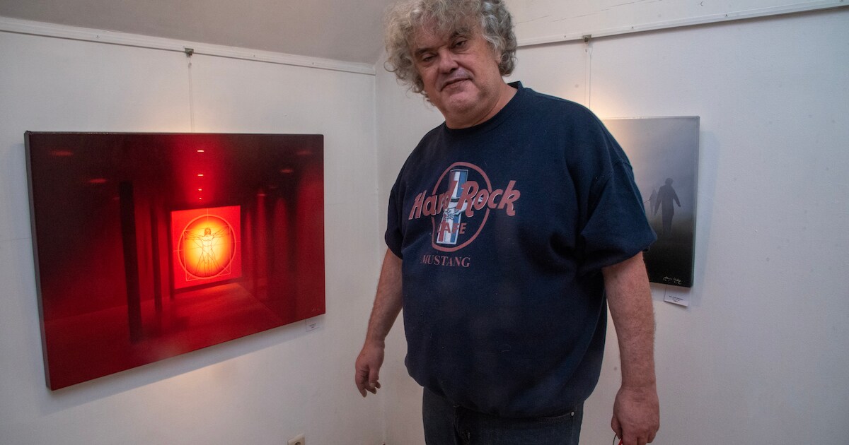 Martin Uvijn exposeert nieuwe schilderijen buiten zijn comfortzone en ...