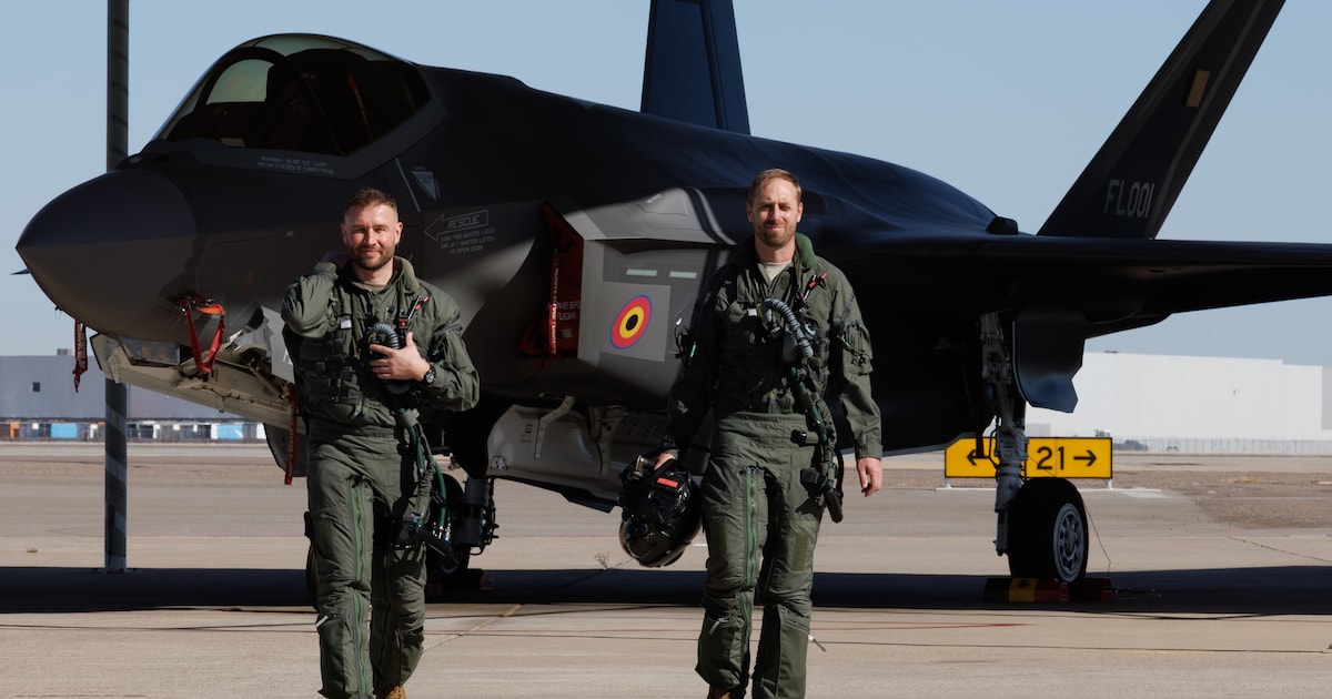 Belgische piloten trainen in nieuwe F-35: “Op de radar is deze ...