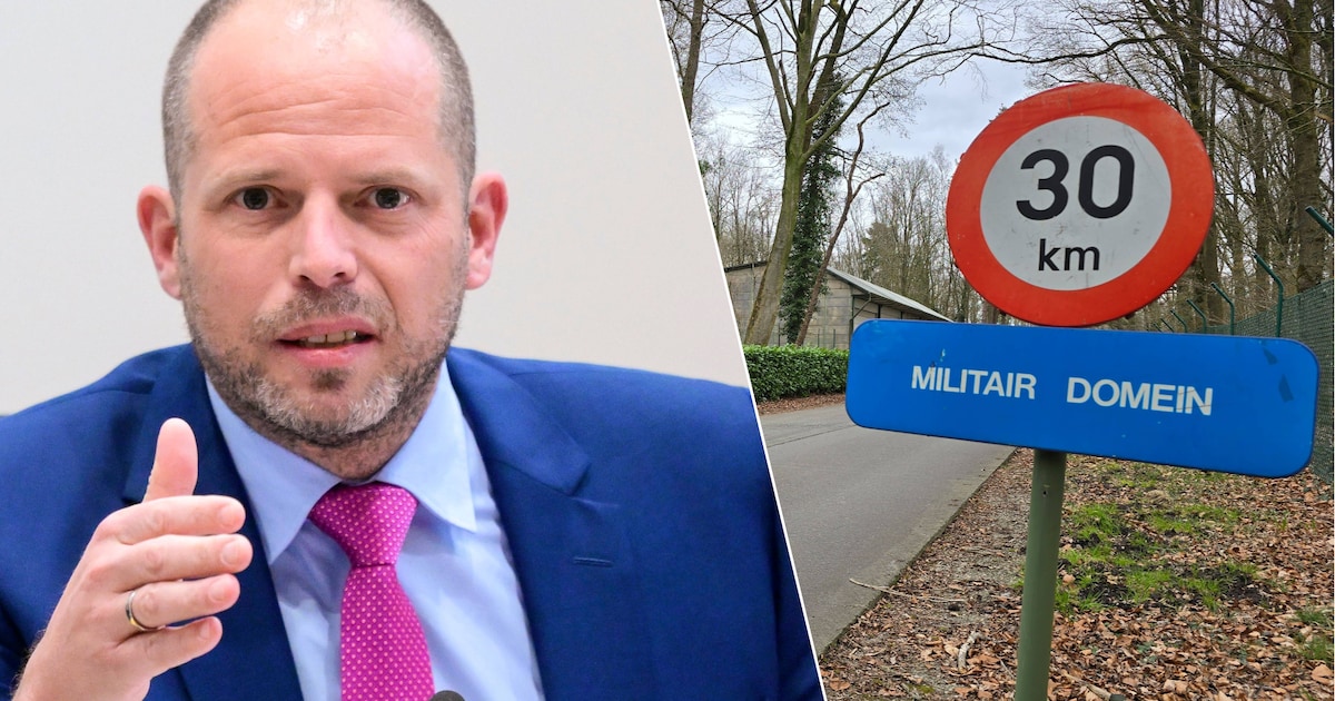 Francken over legerbasis Ursel: “Neen, dat is daar geen natuurgebied. Dat is militair domein ...