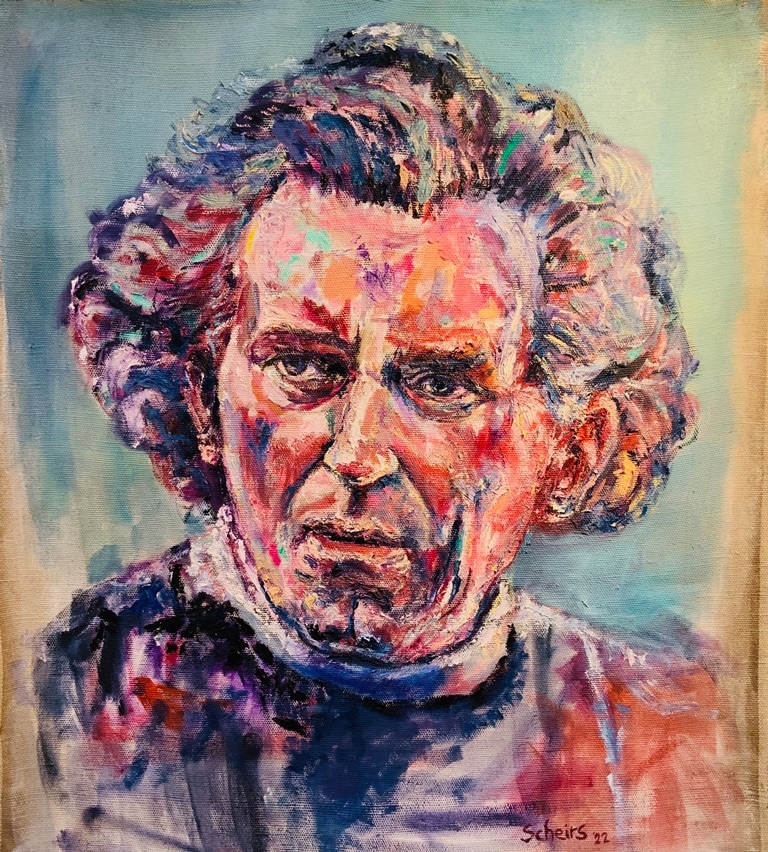 Kunstenaar Jan Scheirs (50) omarmt nieuwe woonplaats met expo en live ...