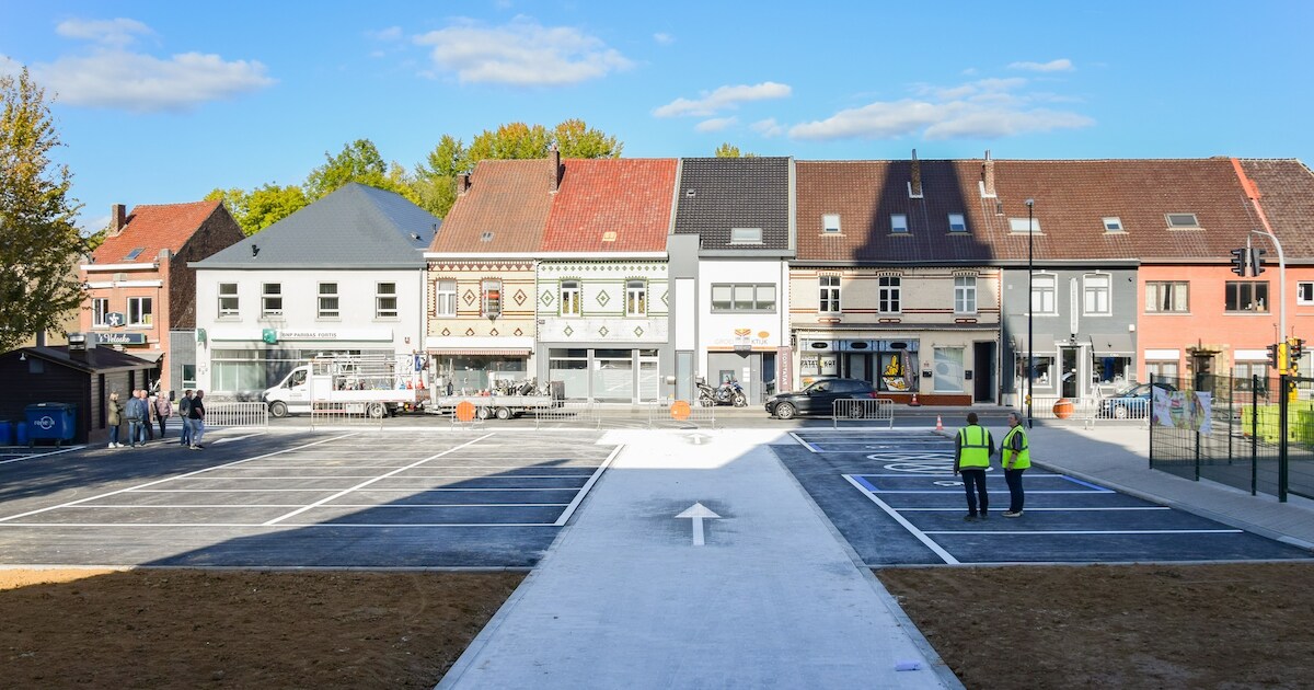 Laat de jaarmarkt maar komen: Kerkplein Dworp is op tijd klaar voor ...