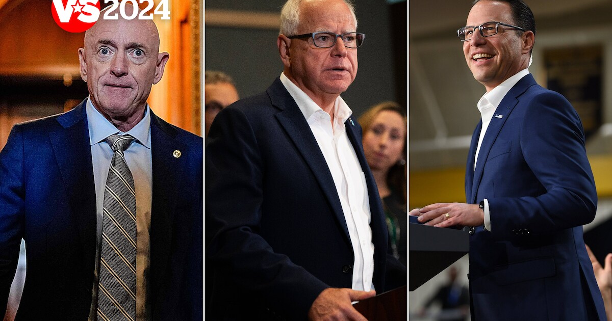 Wie wordt de running mate van Harris? Gisteren testte ze “de chemie ...