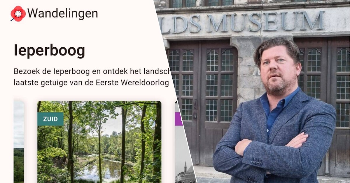 In Flanders Fields Museum lanceert nieuwe app: “Acht wandelroutes ...