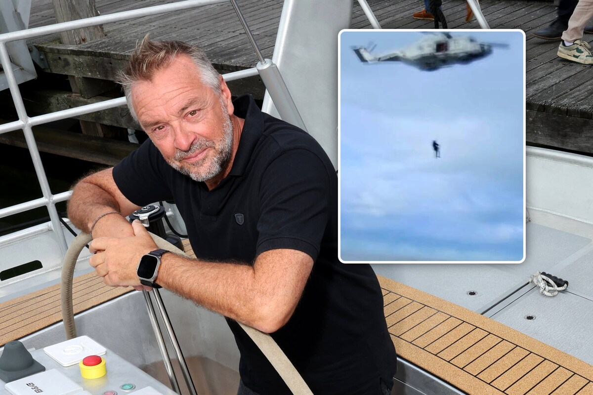 Tom Waes krijgt onverwacht bezoek tijdens zeiltocht op zee: “Plots hing ...