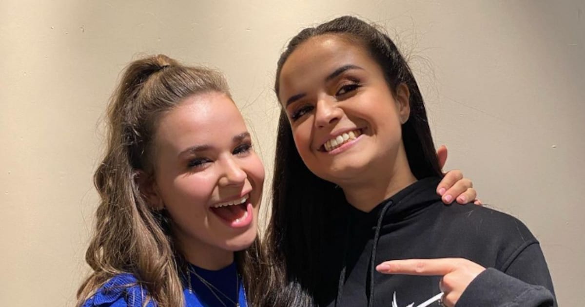 Marthe en Julia nemen afscheid van interim-K3'tje Diede met lovende ...