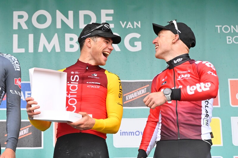 Twee Milans op podium in Ronde van Limburg. Fretin: “Met fiets van een ...