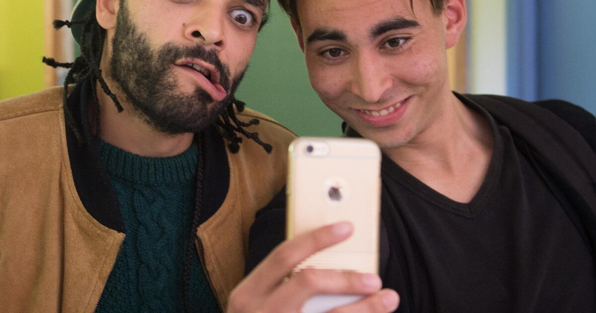 Nabil Mallat bezoek leerlingen KTA | Lier | hln.be