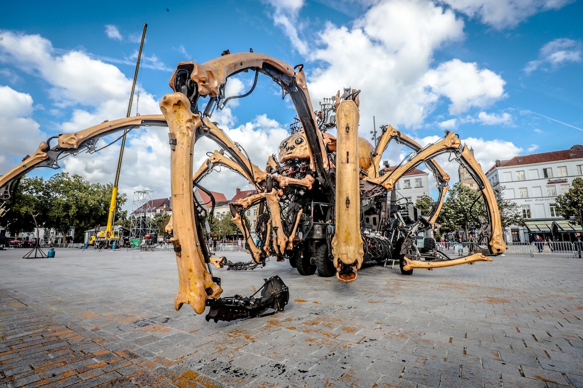 KIJK. Dit is het gevaarte dat dit weekend door Brugge kruipt: “Wat het ...