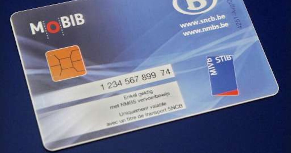 Met MoBIB-chipkaart kan je terecht op netten NMBS/MIVB | Binnenland ...
