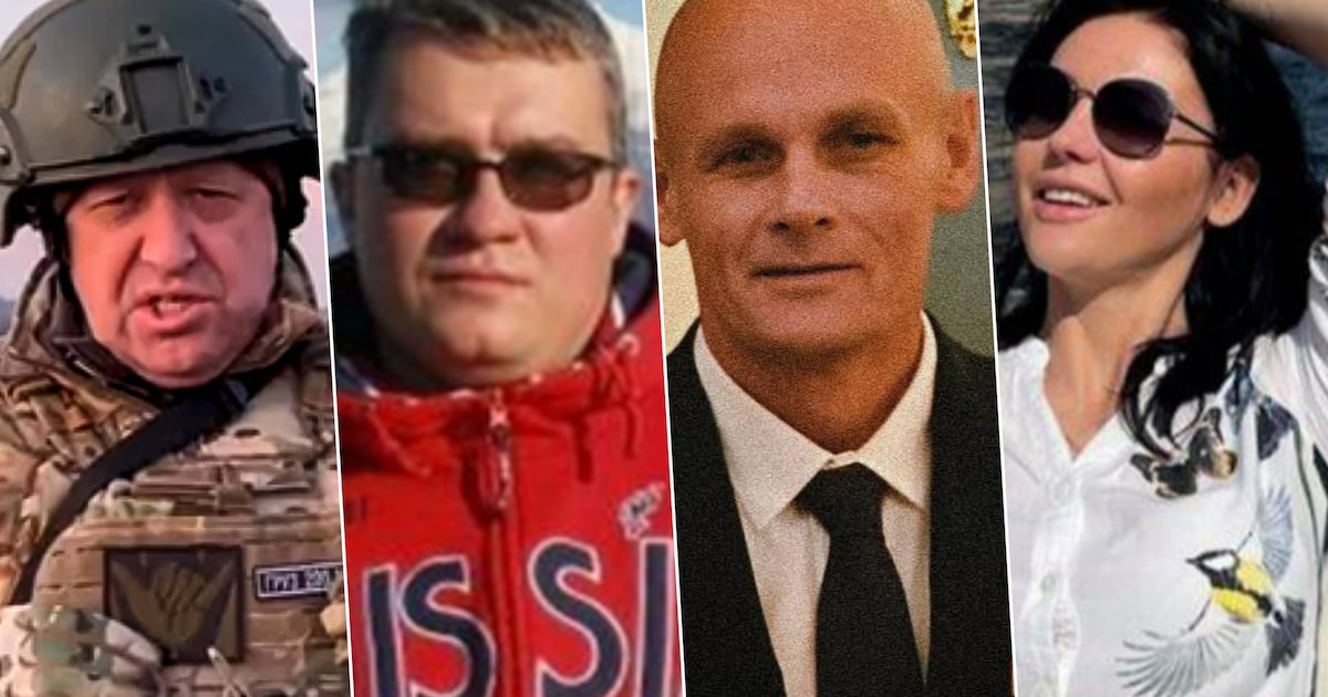 Dit is passagierslijst van neergestort Wagner-vliegtuig: volledige top ...