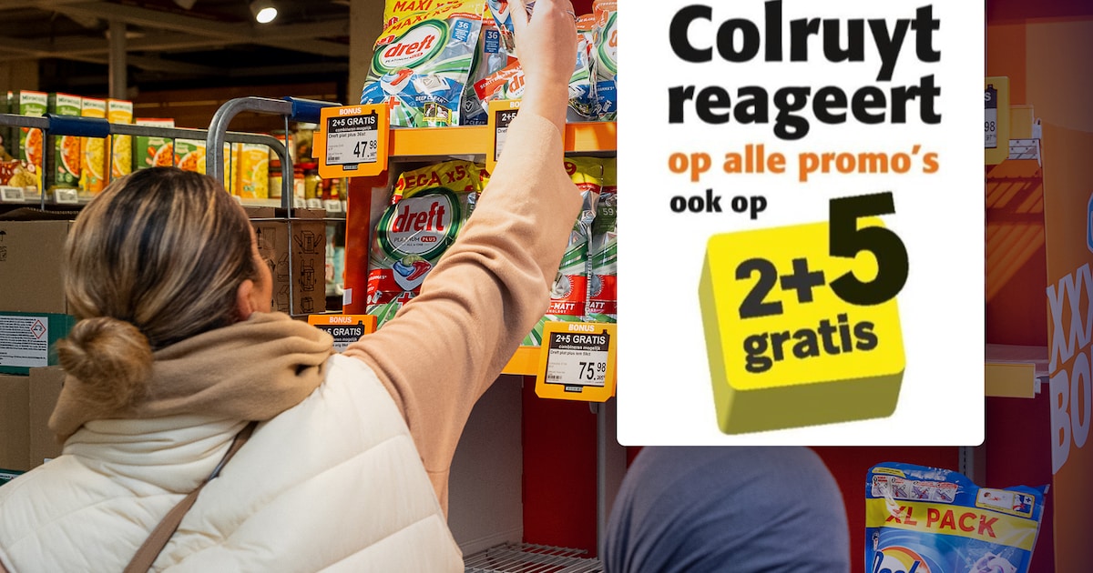 Colruyt reageert met forse promo’s op 2+5 gratisactie van Albert Heijn ...