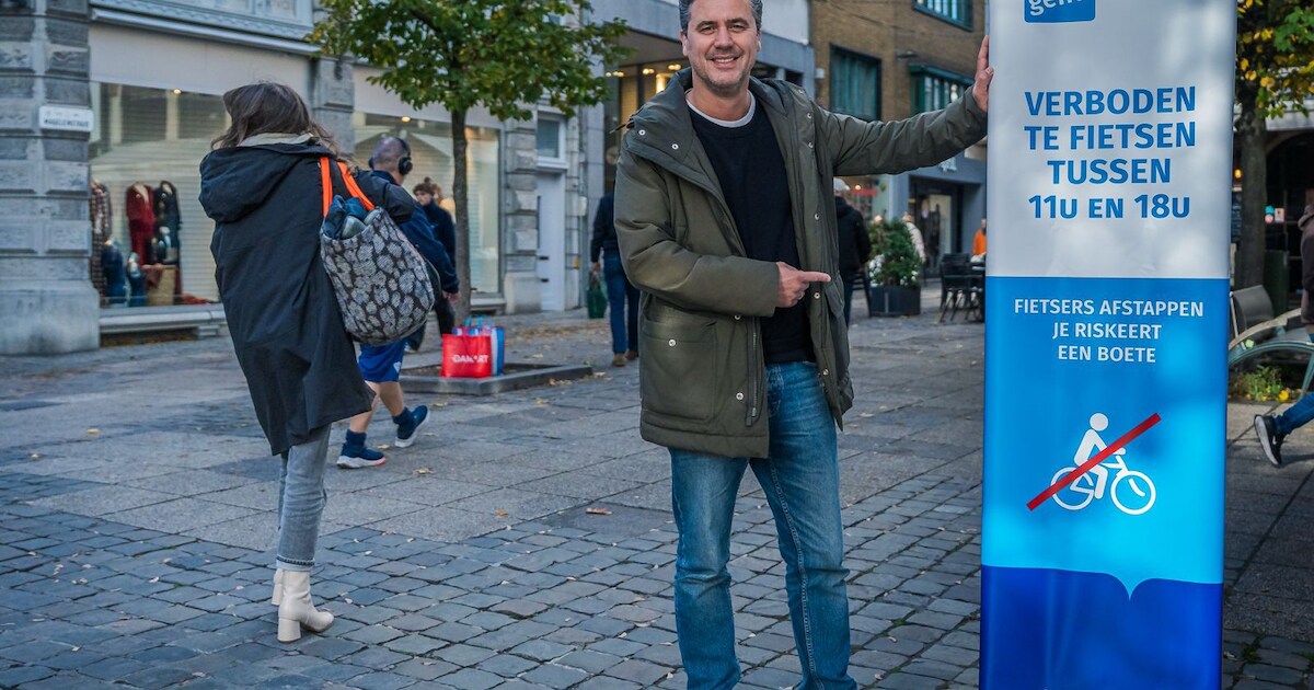 Nieuwe signalisatie om fietsers uit voetgangersstraten te weren ...