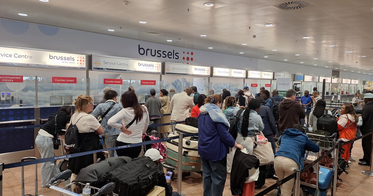 Nationale staking legt ook Brussels Airport weer lam: meer ‘verdwaalde ...