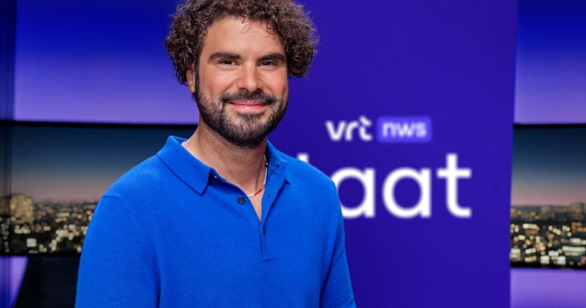 Riadh Bahri presenteert vanavond laatste aflevering van ‘VRT NWS Laat ...
