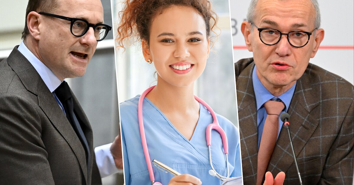 Door meer Vlaamse jongeren geneeskunde te laten studeren, rijdt de Vlaamse regering tegen de kar ...