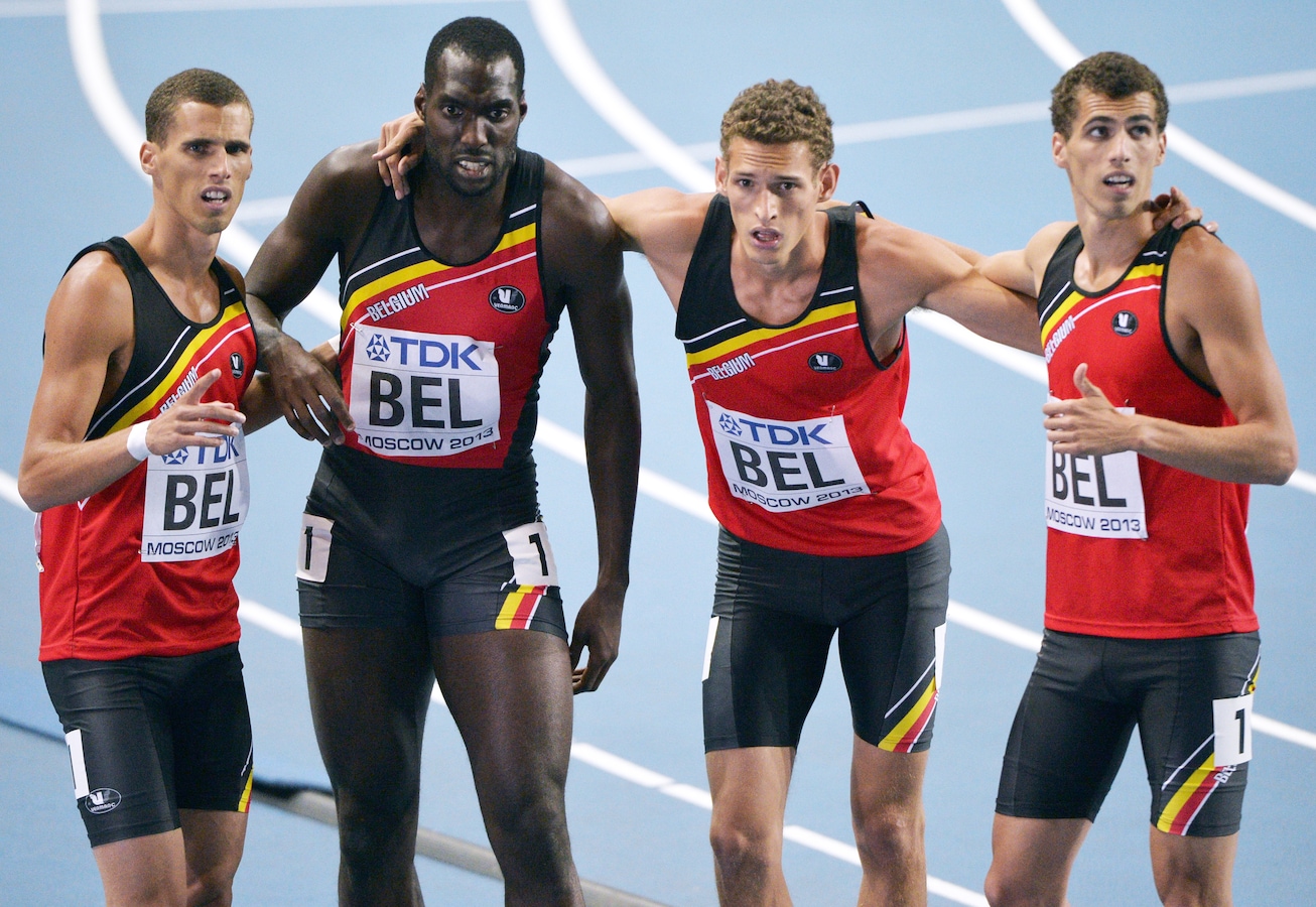 Straf lijstje: overzicht van alle finales die de aflossingsploeg 4x400m ...