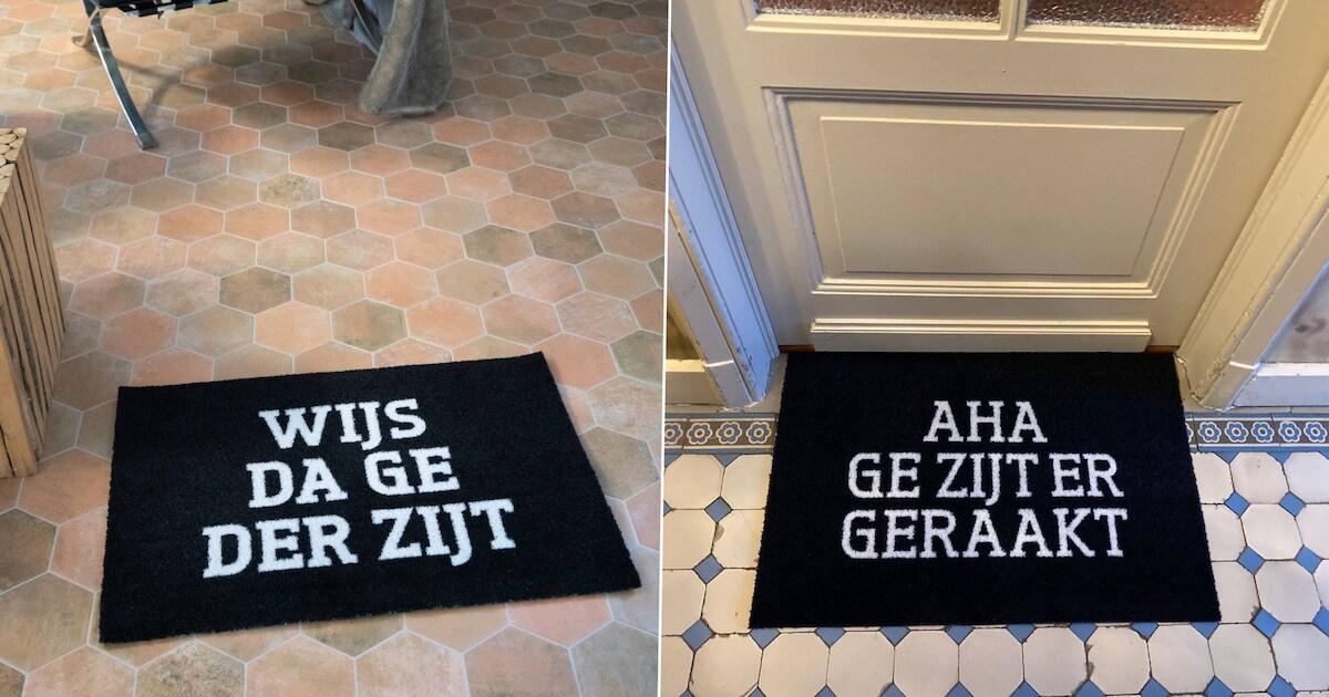 “Wijs da ge der zijt”: bekende winkel lanceert deurmatten met Oost ...