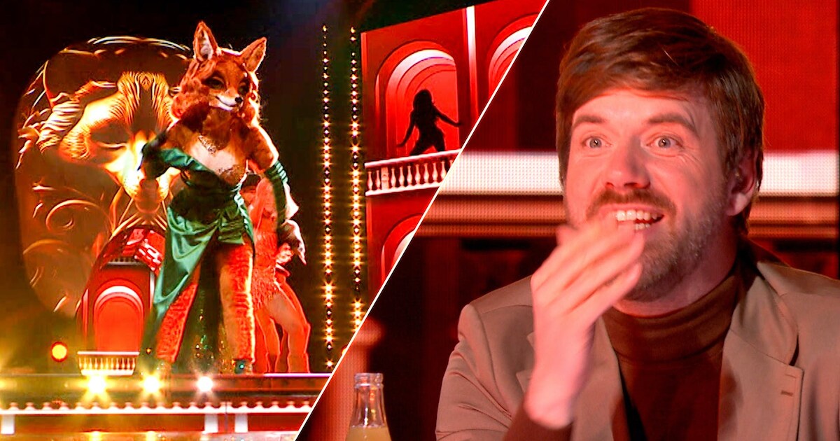 KIJK. Dat liep bijna fout: Foxy Lady valt nét niet van podium in ‘The ...