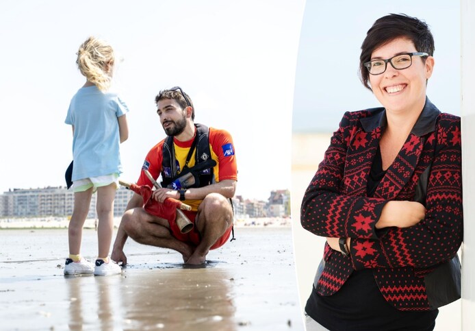 Strandredders vrezen véél verloren gelopen kinderen aan zee, met deze ...