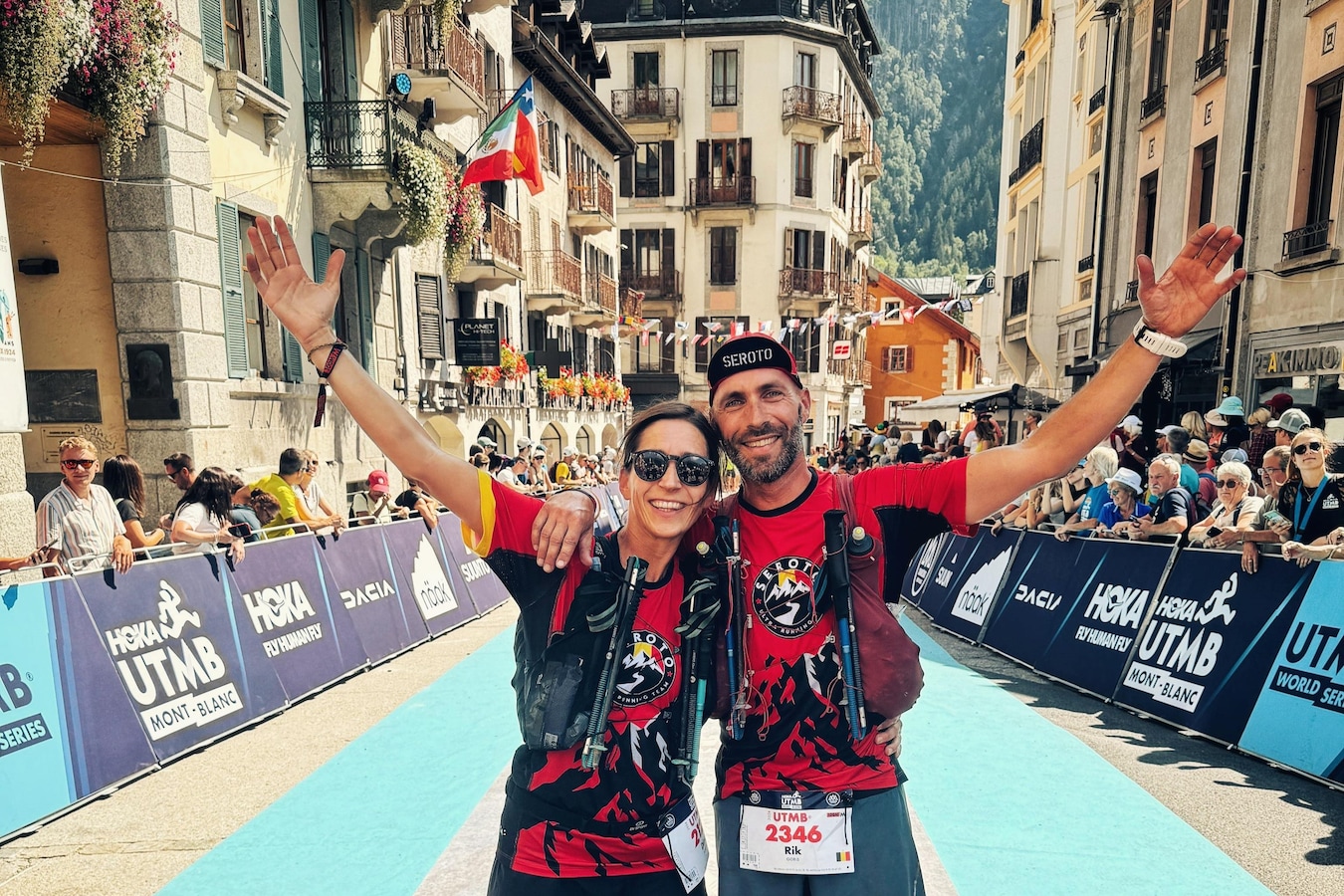 Dina Roman en Rik Goris voltooien mythische Ultra Trail Mont Blanc ...