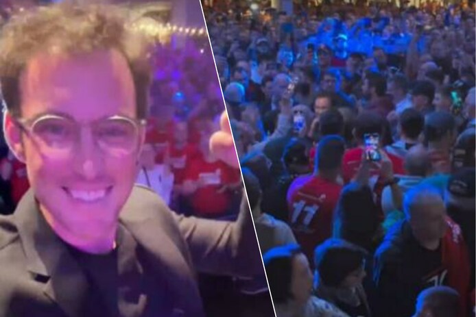 Wat een feest: bijna tweeduizend fans wachten wereldkampioen Thierry ...