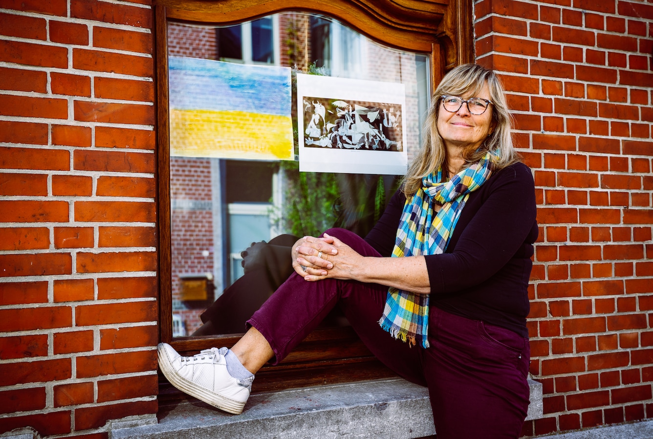 REPORTAGE. De Vlamingen die al 50 dagen een Oekraïense vlag aan hun ...