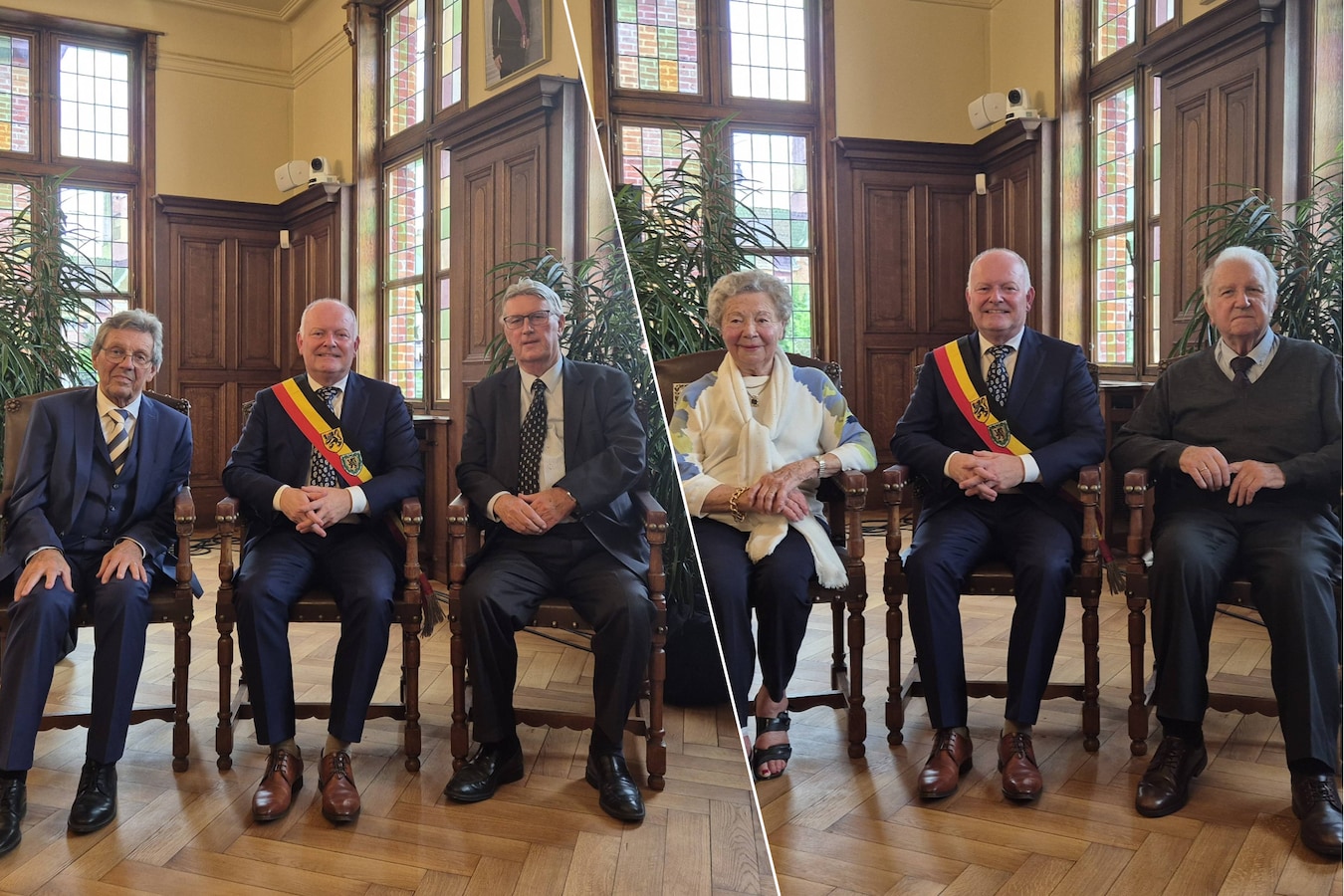 Drie burgemeesters en krasse negentigers genieten van rondleiding in ...
