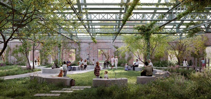 Zo zal buurtpark in Saffrou-wijk eruit zien: “Buurtbewoners kregen hier ...