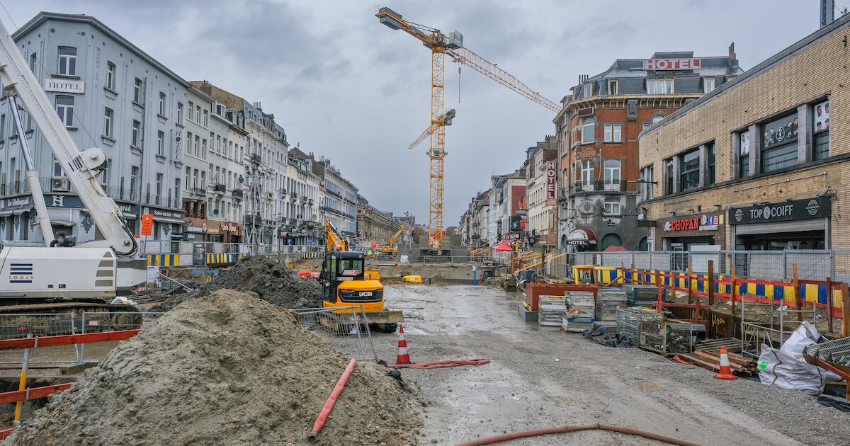 Aantal handelaars dat schadevergoeding krijgt voor werken metro 3 wordt ...