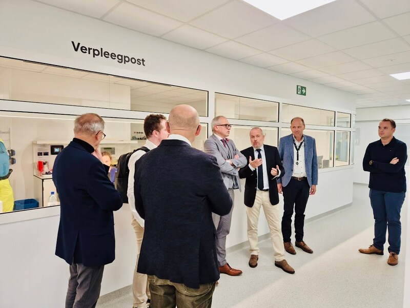 Vlaams minister-president Matthias Diependaele bezoekt nieuwe ...