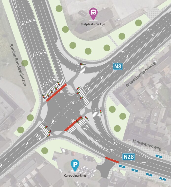Gemengde gevoelens bij plannen voor herinrichting kruispunt Tramstatie: “Meer veiligheid is ...