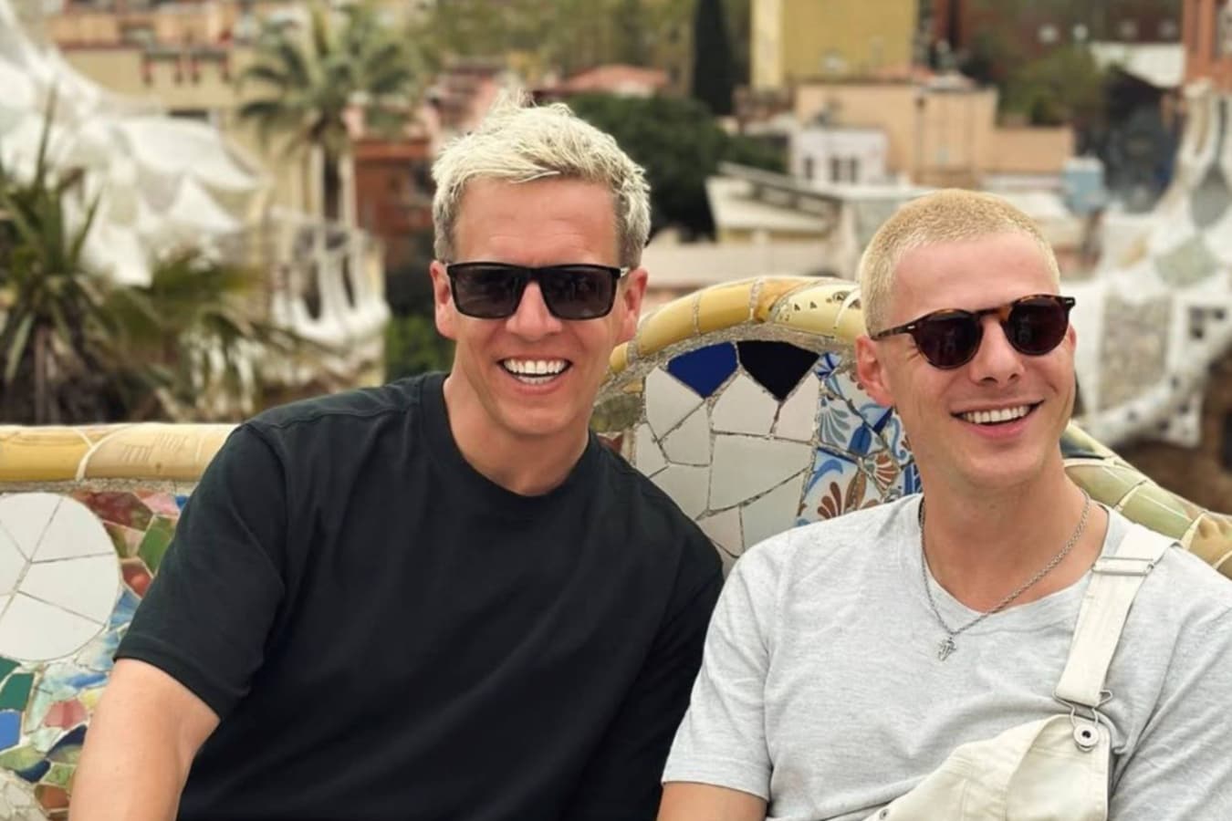 “Hij was erbij tijdens mijn huwelijksaanzoek én huwelijk”: James Cooke en Gert Verhulst vieren ...